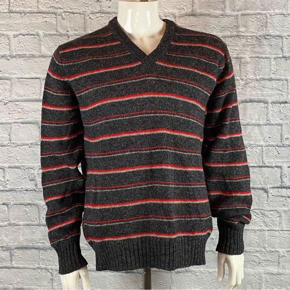 Vintage | Sweaters | Vintage Alan Paine Made In England Shetland Wool ...